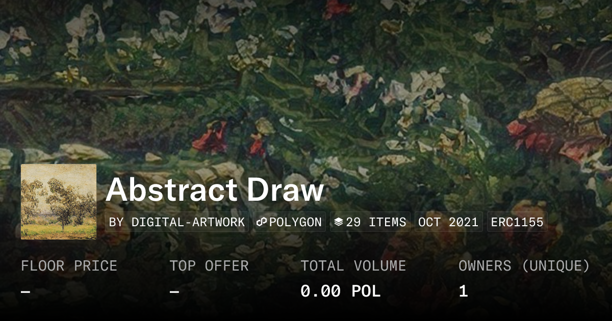 Abstract Draw - Collection | OpenSea