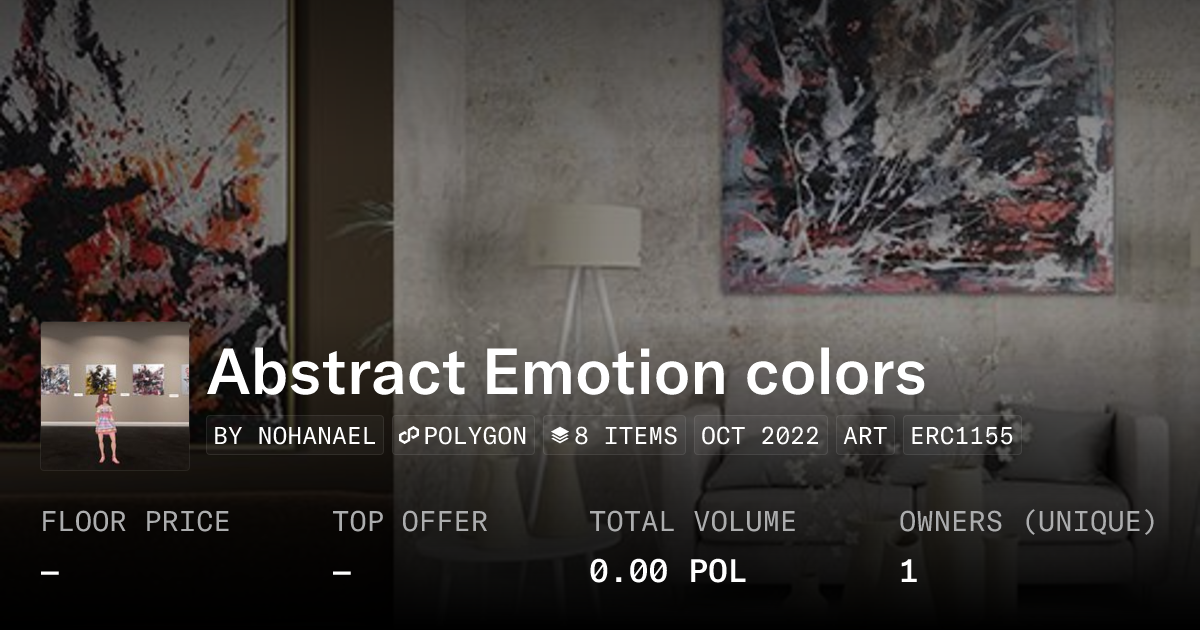 Abstract Emotion colors - Collection | OpenSea