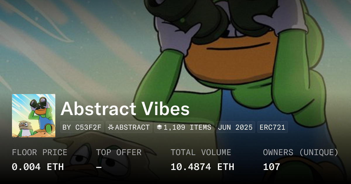 Abstract Vibes - Collection | OpenSea