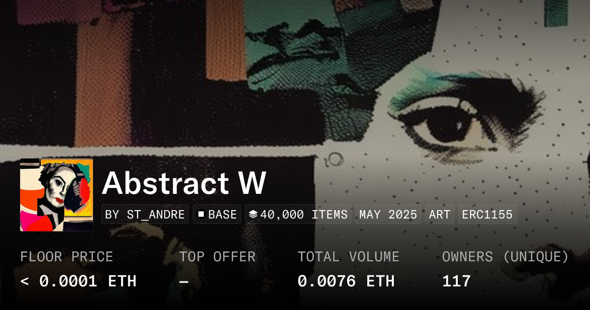 Abstract W - Collection | OpenSea