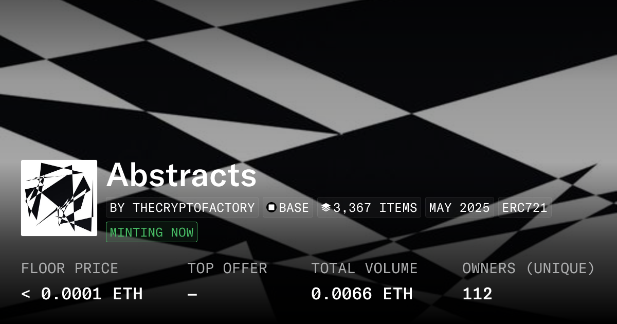 Abstracts - Collection | OpenSea