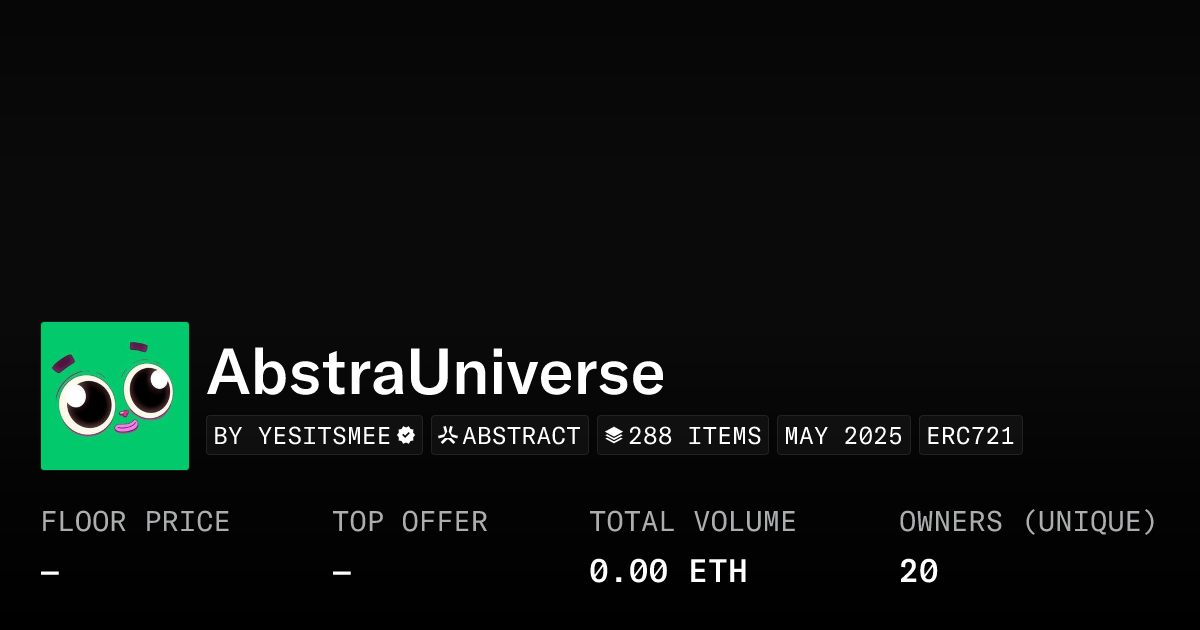 AbstraUniverse - Collection | OpenSea