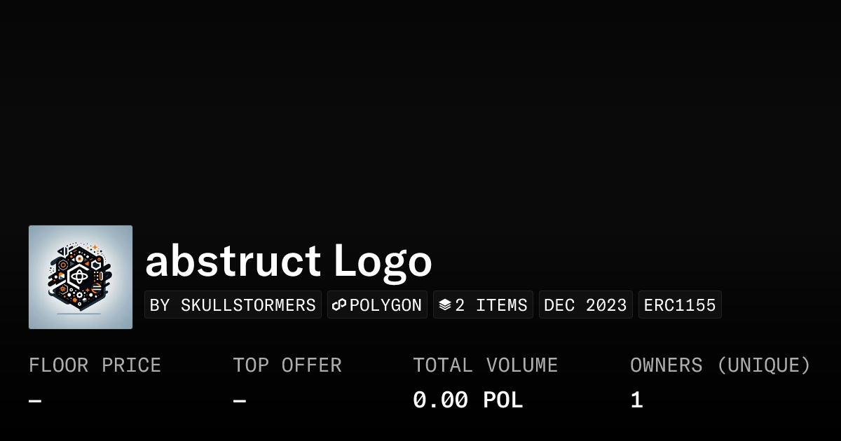 abstruct Logo - Collection | OpenSea