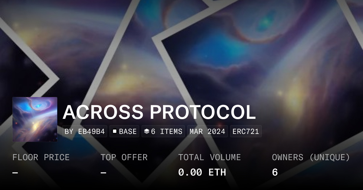 ACROSS PROTOCOL - Collection | OpenSea