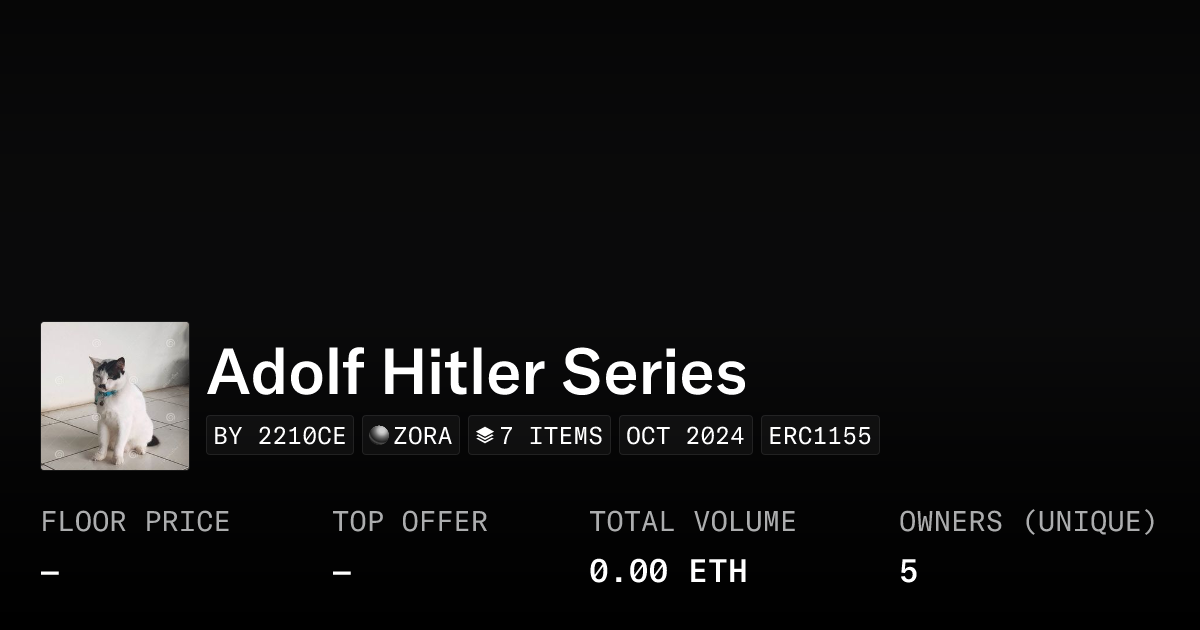 Adolf Hitler Series - Collection | OpenSea