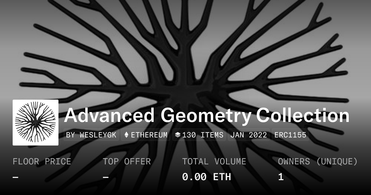Advanced Geometry Collection - Collection | OpenSea
