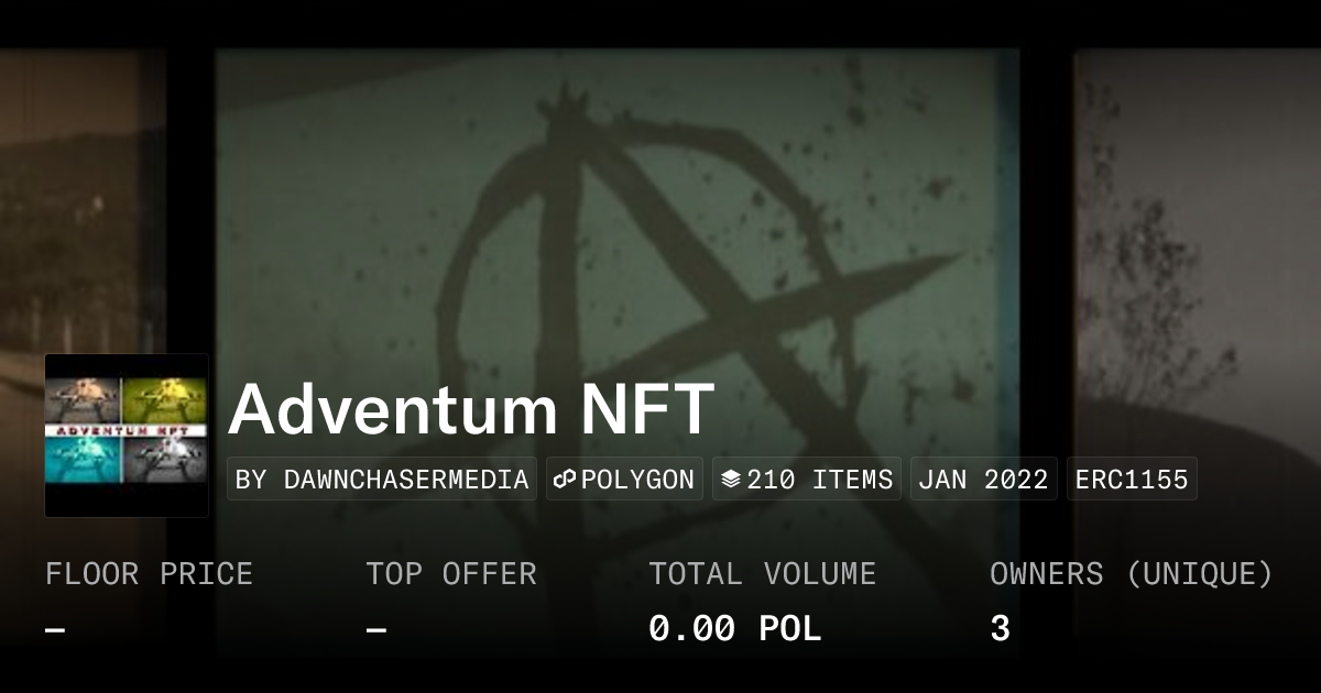 Adventum NFT - Collection | OpenSea