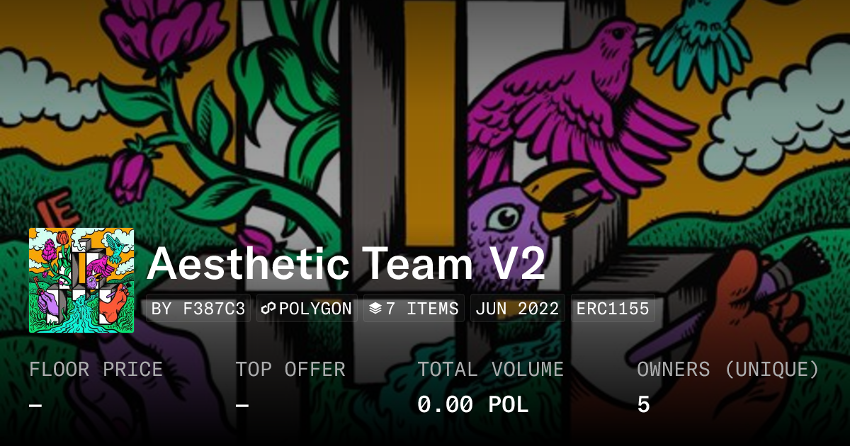 Aesthetic Team V2 - Collection | OpenSea