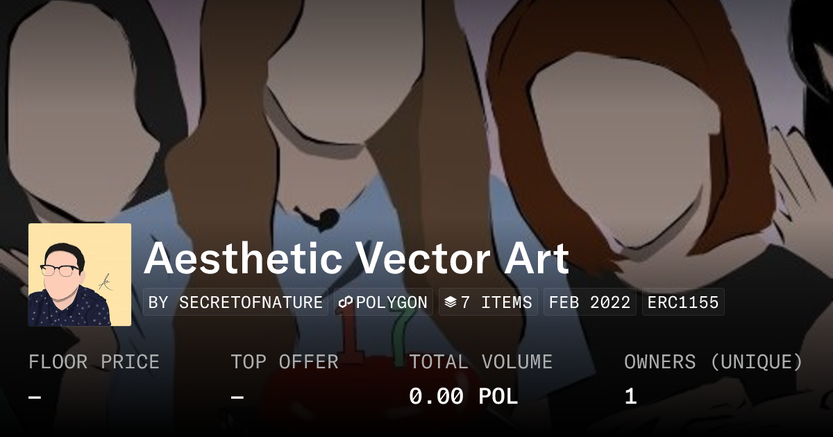 Aesthetic Vector Art - Collection | OpenSea