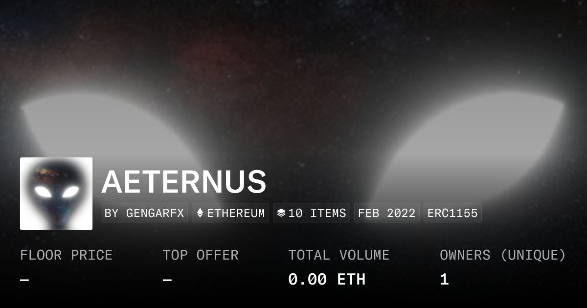 AETERNUS - Collection | OpenSea