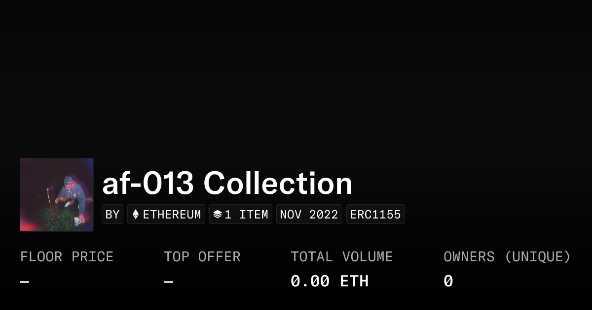 af-013 Collection - Collection | OpenSea