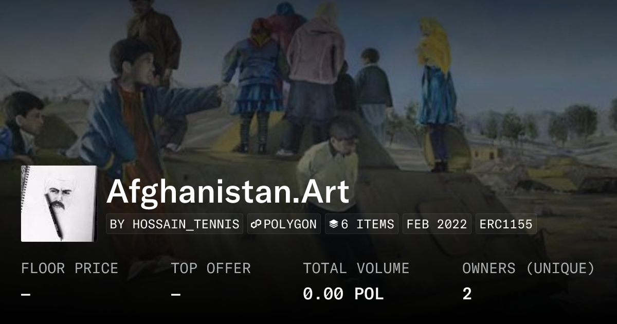 Afghanistan.Art - Collection | OpenSea