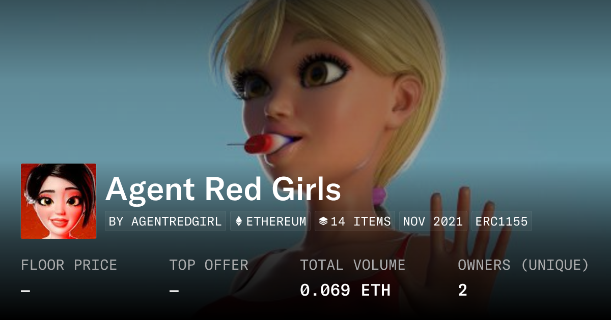 Agent Red Girls - Collection | OpenSea