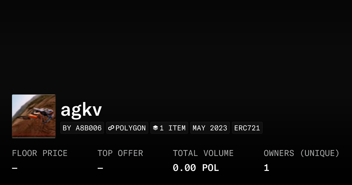 agkv - Collection | OpenSea