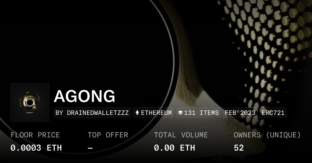 AGONG - Collection | OpenSea