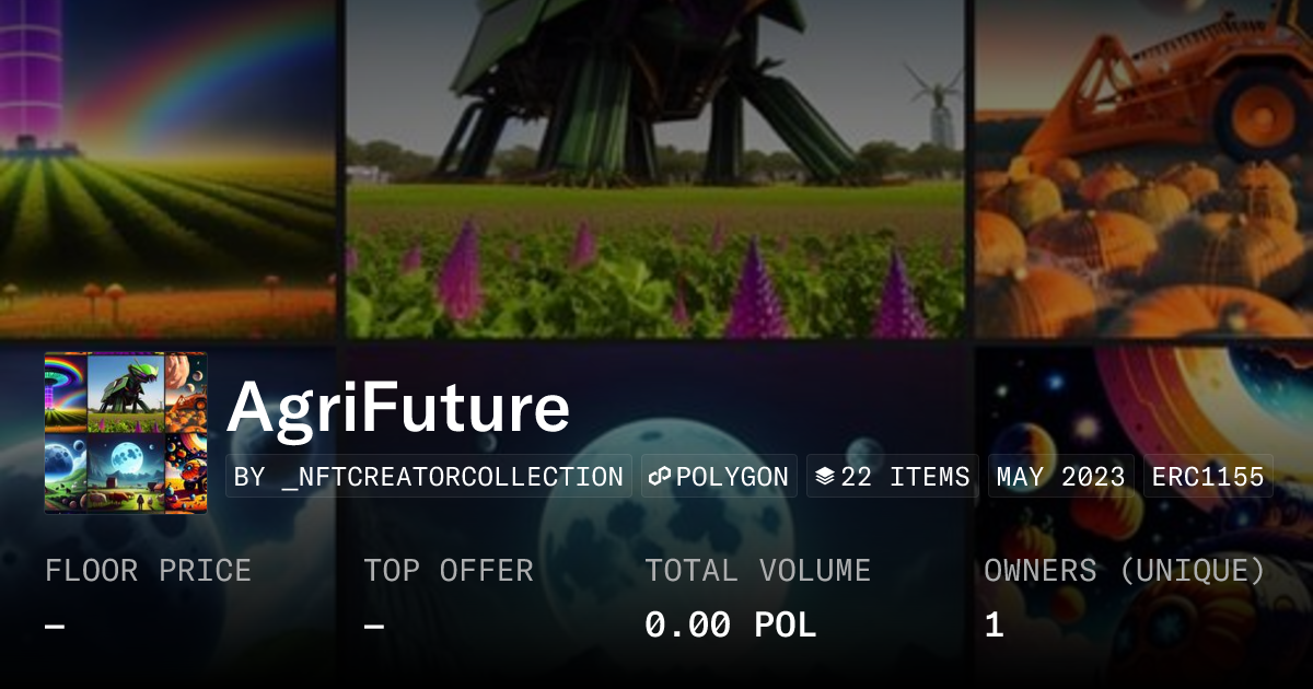 AgriFuture - Collection | OpenSea