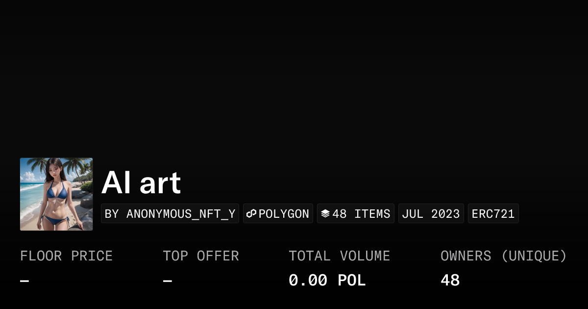 AI art - Collection | OpenSea