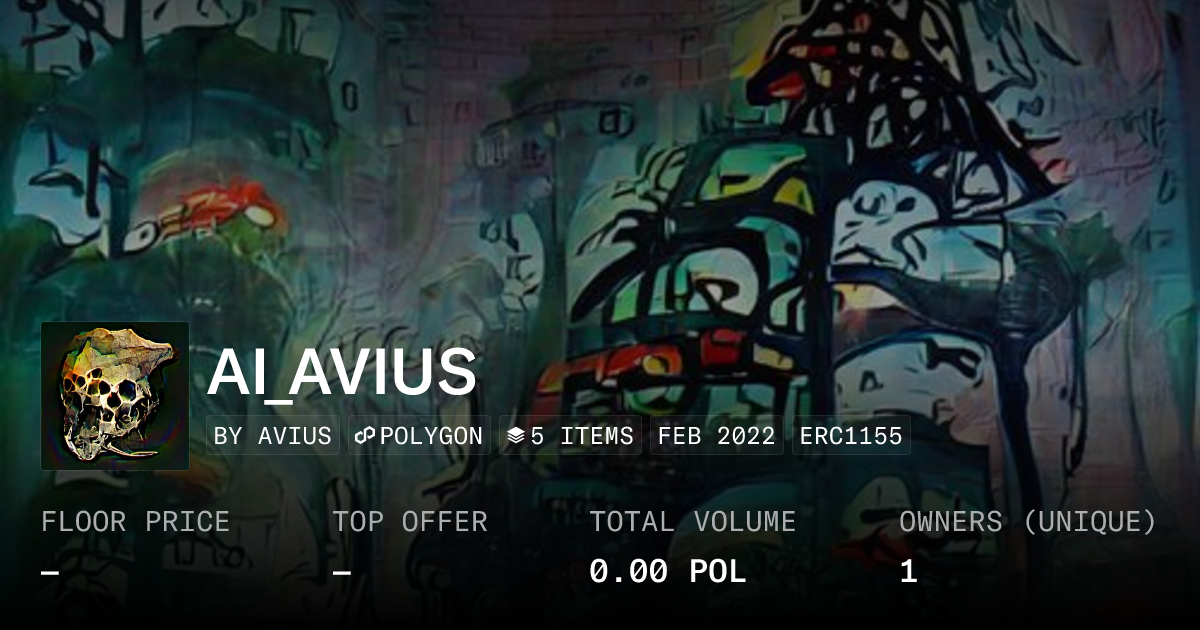 AI_AVIUS - Collection | OpenSea