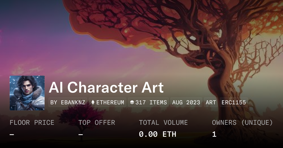 AI Character Art - Collection | OpenSea