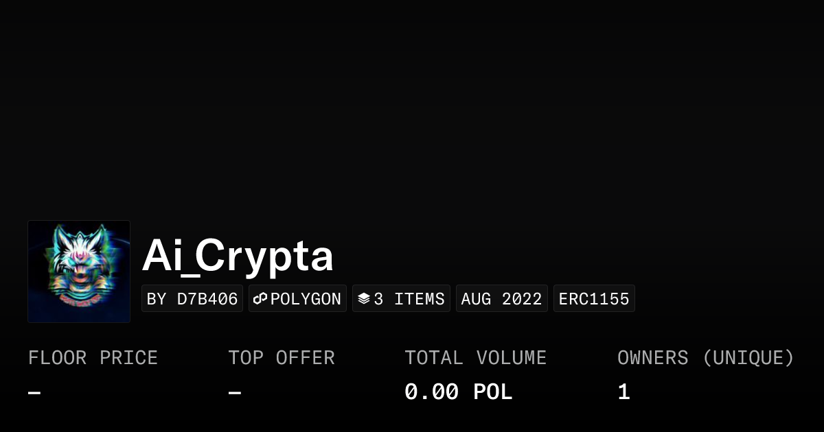 Ai_Crypta - Collection | OpenSea