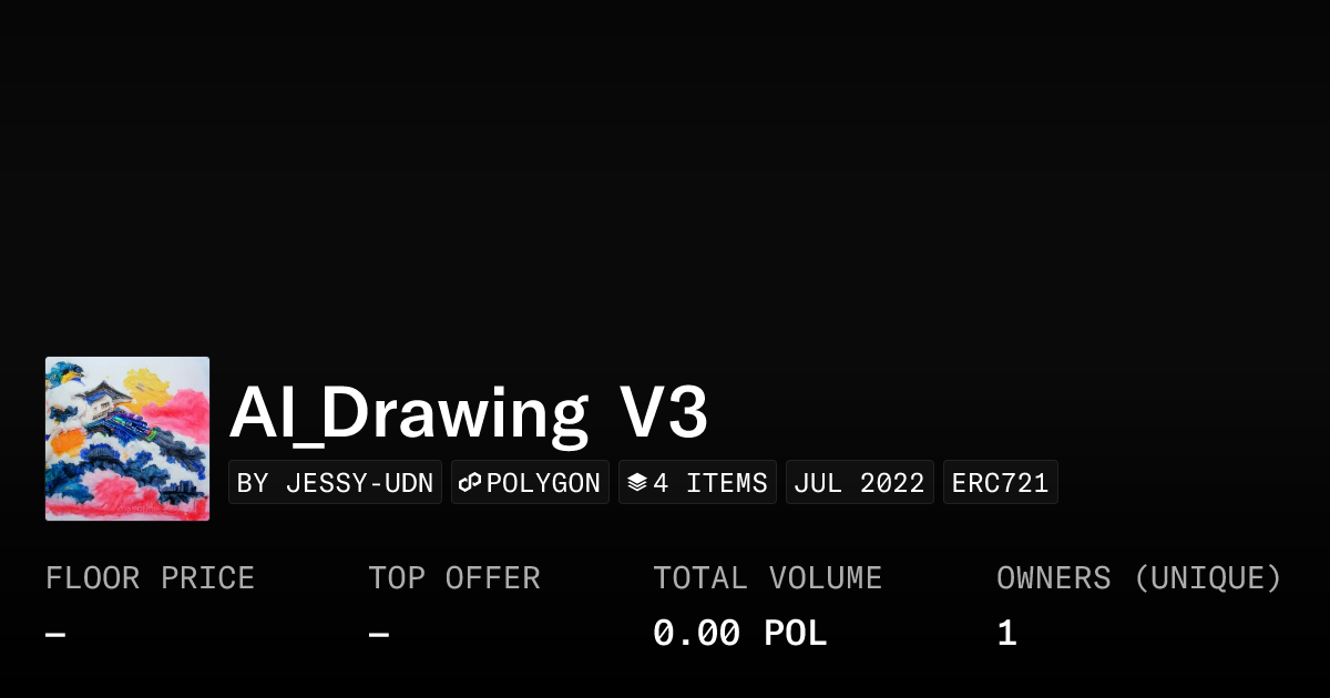 AI_Drawing V3 - Collection | OpenSea
