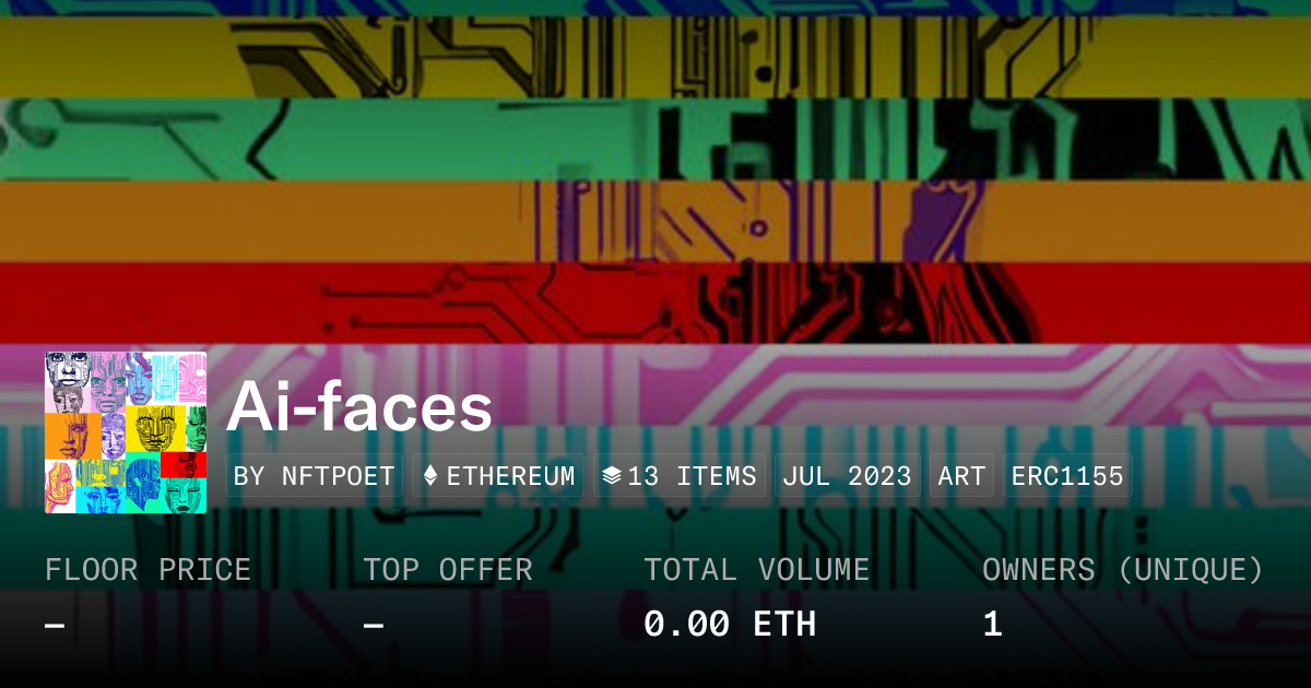 Ai-faces - Collection | OpenSea