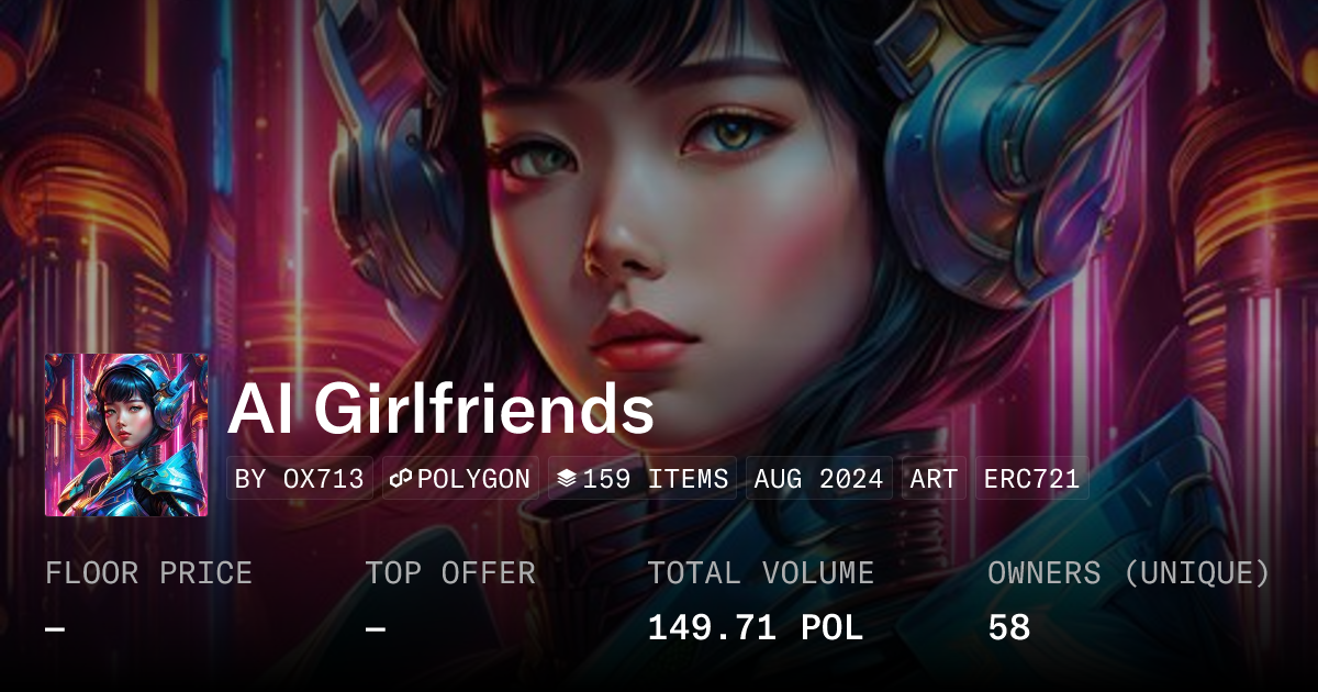 AI Girlfriends - Collection | OpenSea