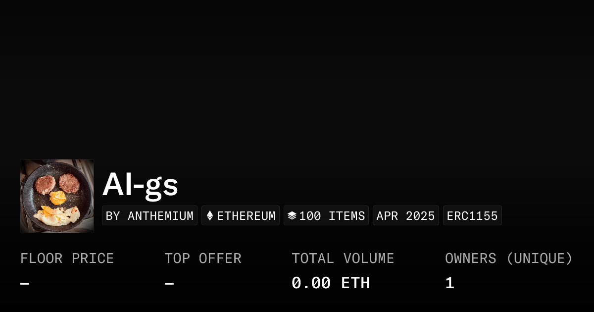 AI-gs - Collection | OpenSea