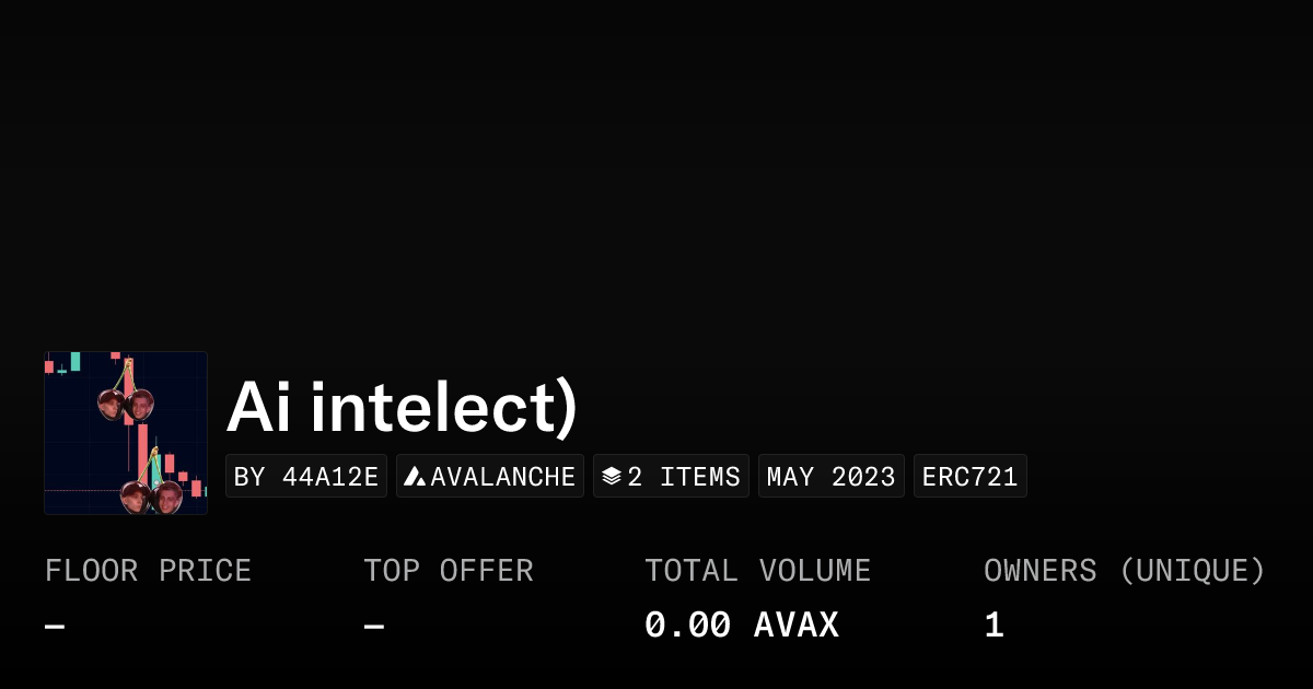 Ai intelect) - Collection | OpenSea