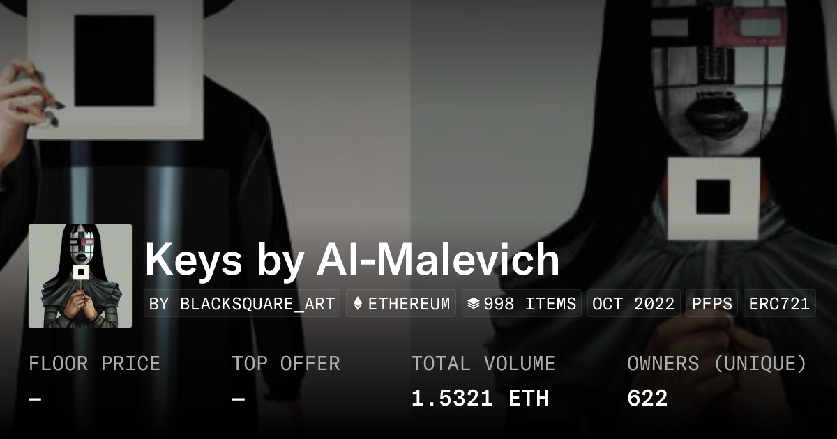 Keys by AI-Malevich - Collection | OpenSea