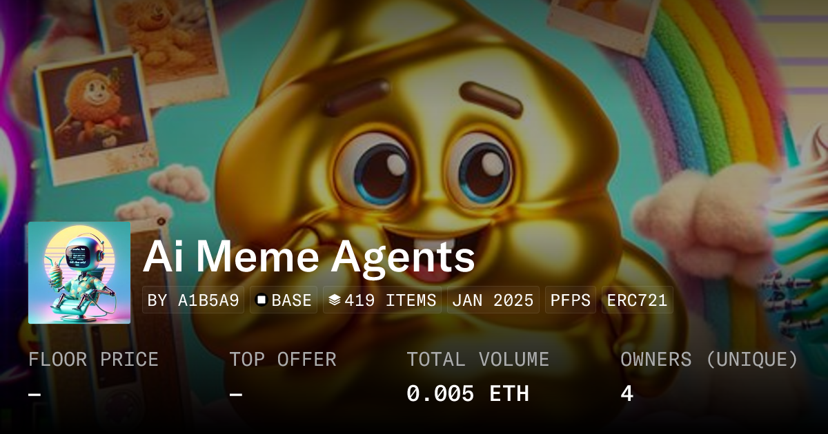 Ai Meme Agents - Collection | OpenSea