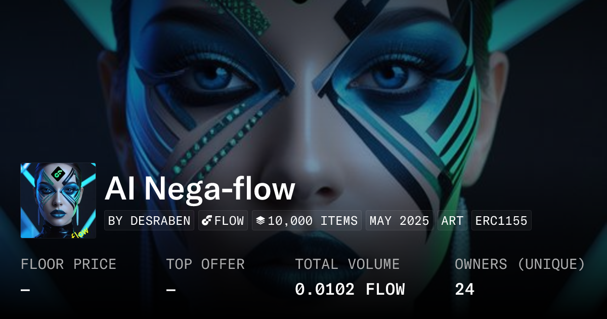 AI Nega-flow - Collection | OpenSea