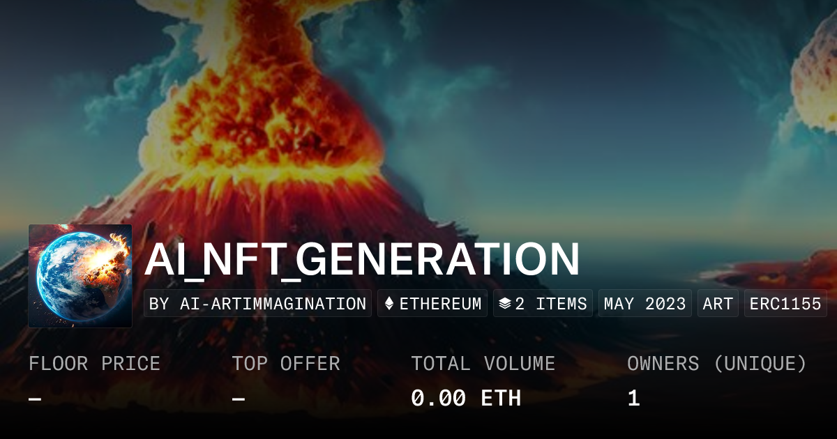 AI_NFT_GENERATION - Collection | OpenSea