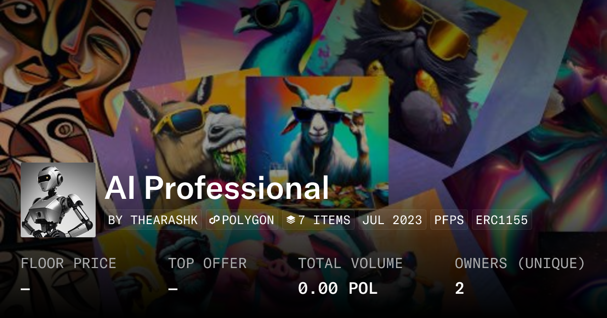 AI Professional - Collection | OpenSea