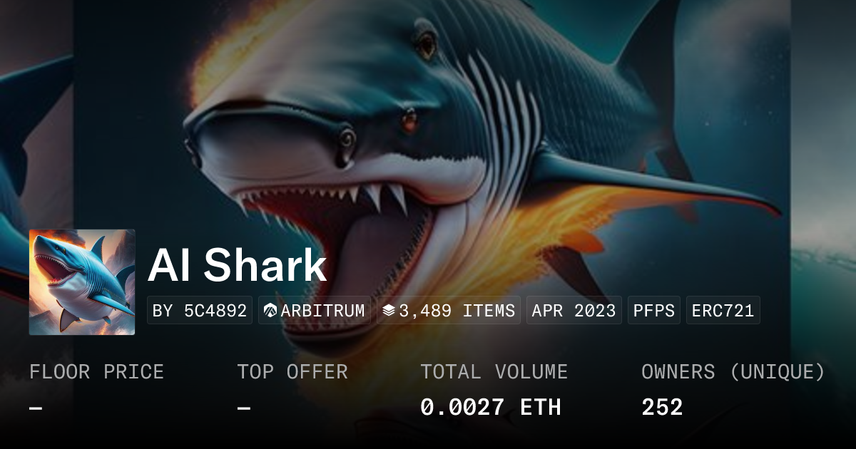 AI Shark - Collection | OpenSea