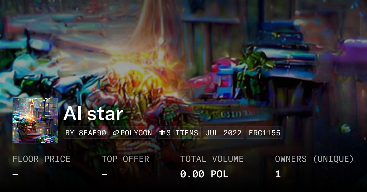 AI star - Collection | OpenSea