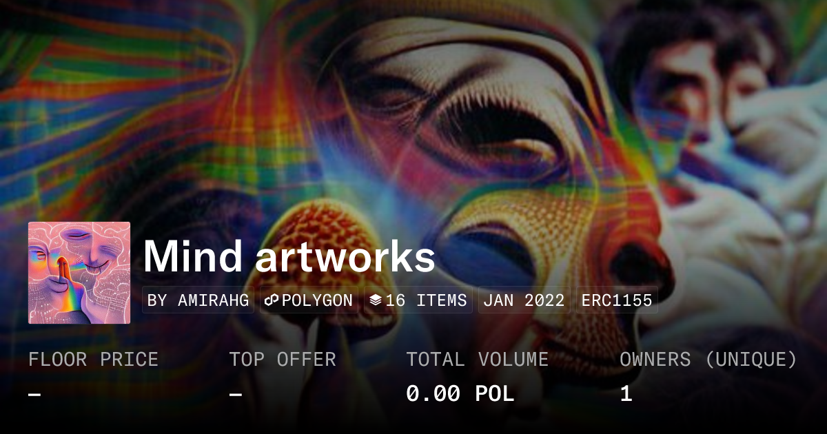 Mind artworks - Collection | OpenSea