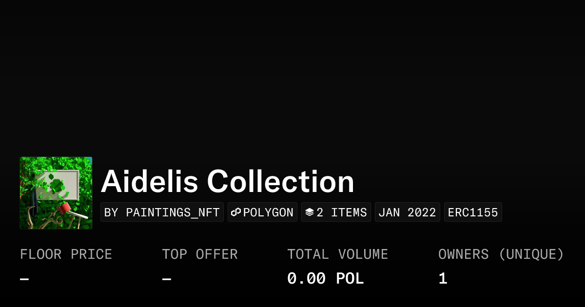 Aidelis Collection - Collection | OpenSea