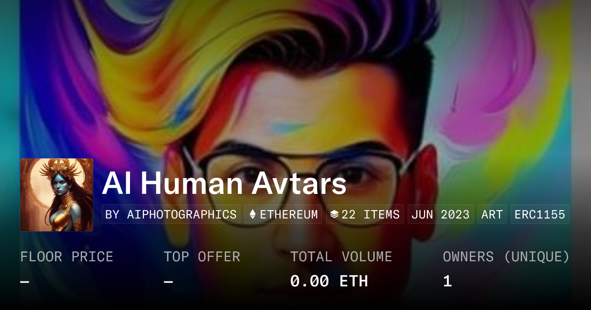 AI Human Avtars - Collection | OpenSea