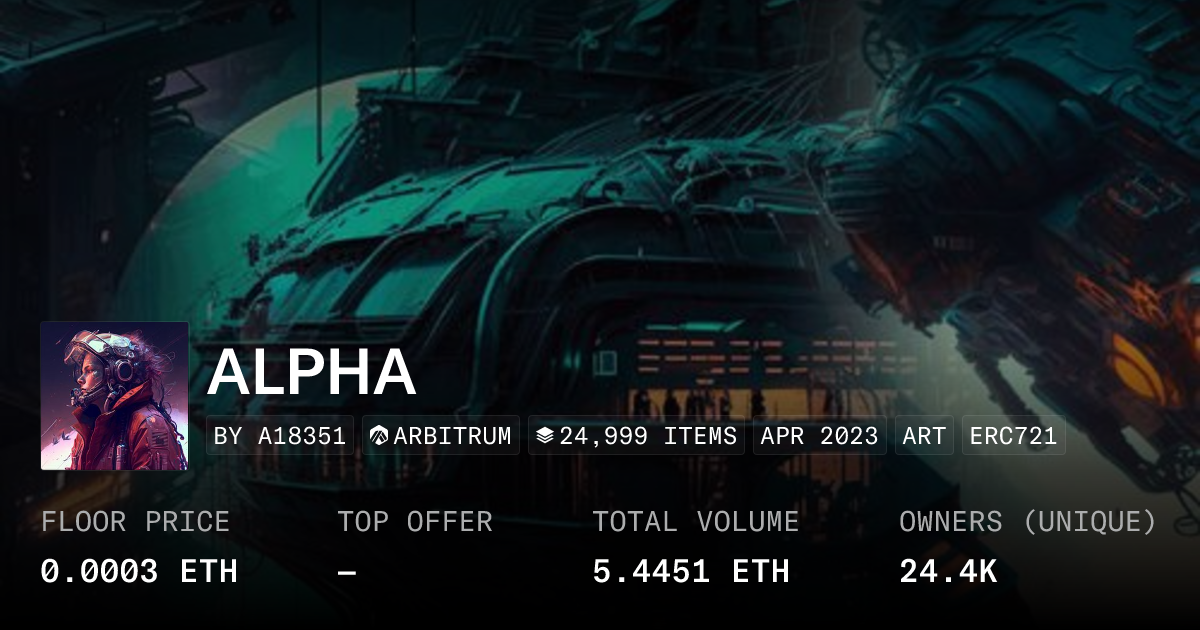 ALPHA - Collection | OpenSea