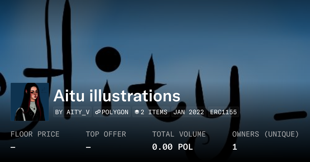 Aitu illustrations - Collection | OpenSea