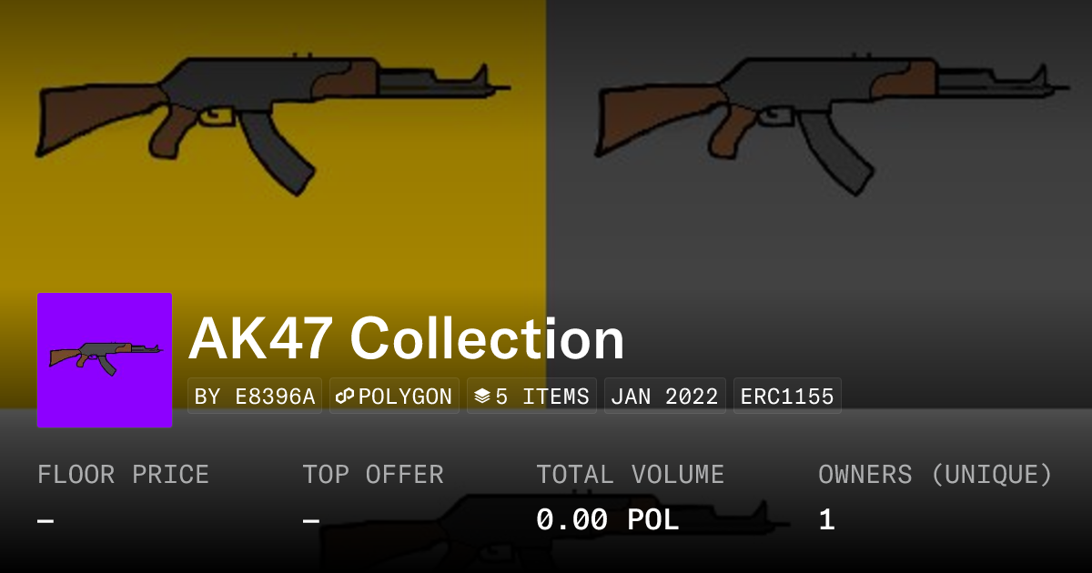 AK47 Collection - Collection | OpenSea