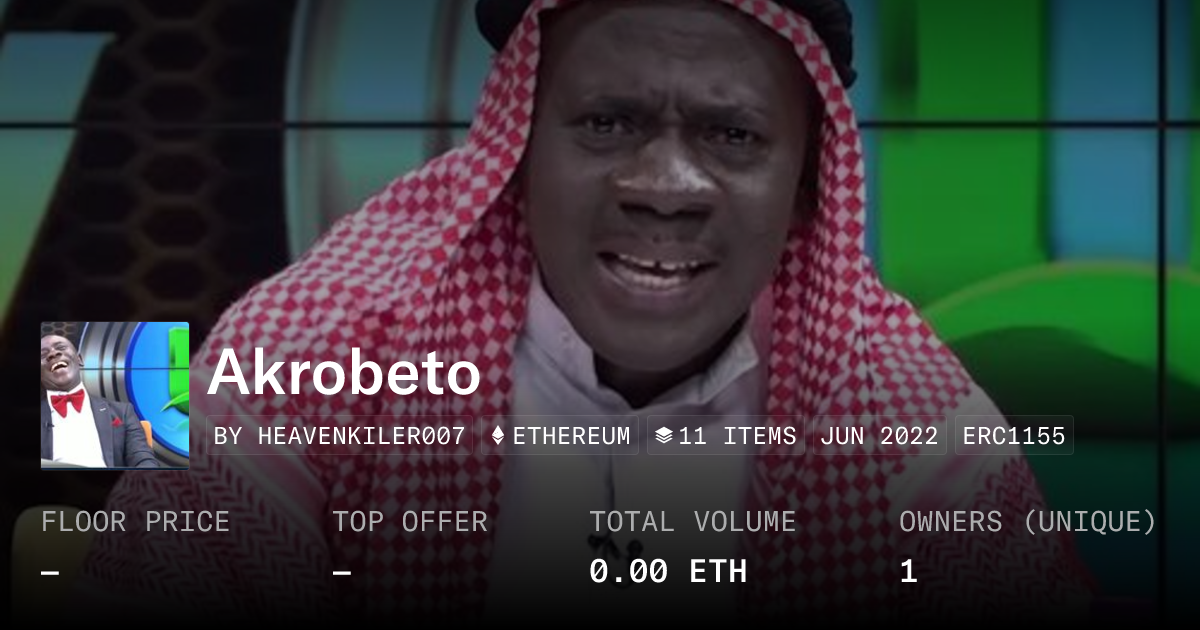 Akrobeto - Collection | OpenSea