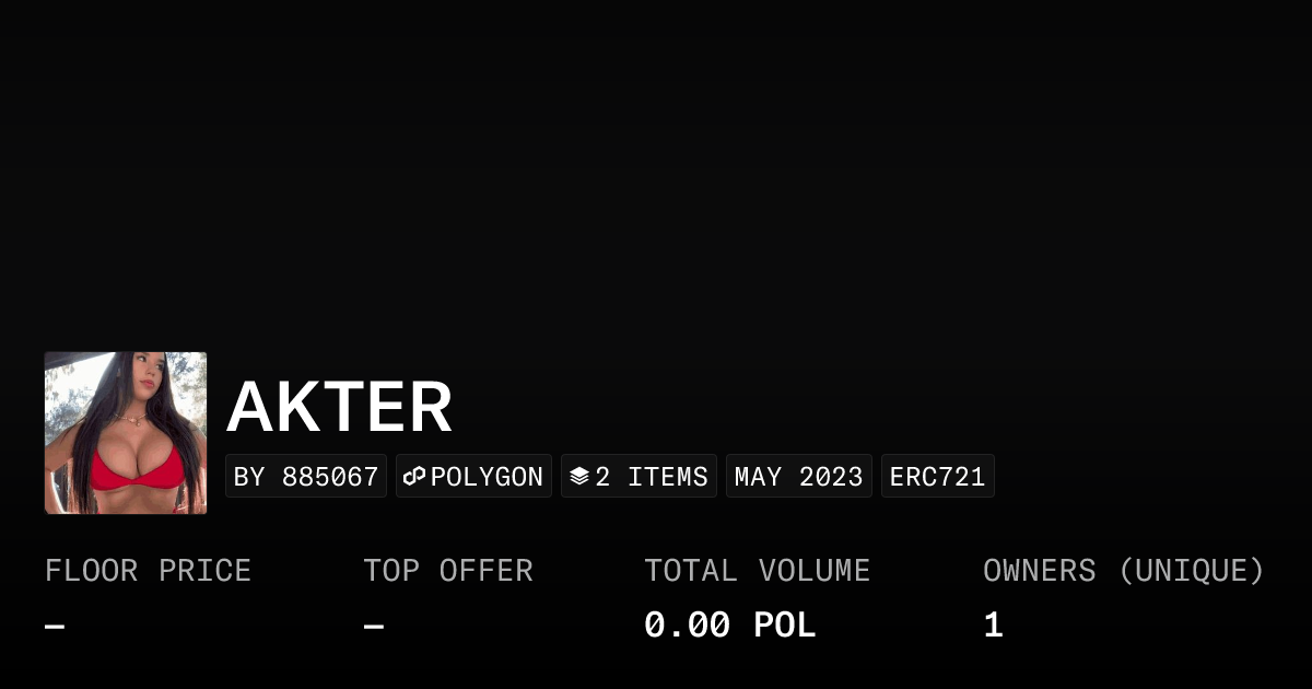 AKTER - Collection | OpenSea