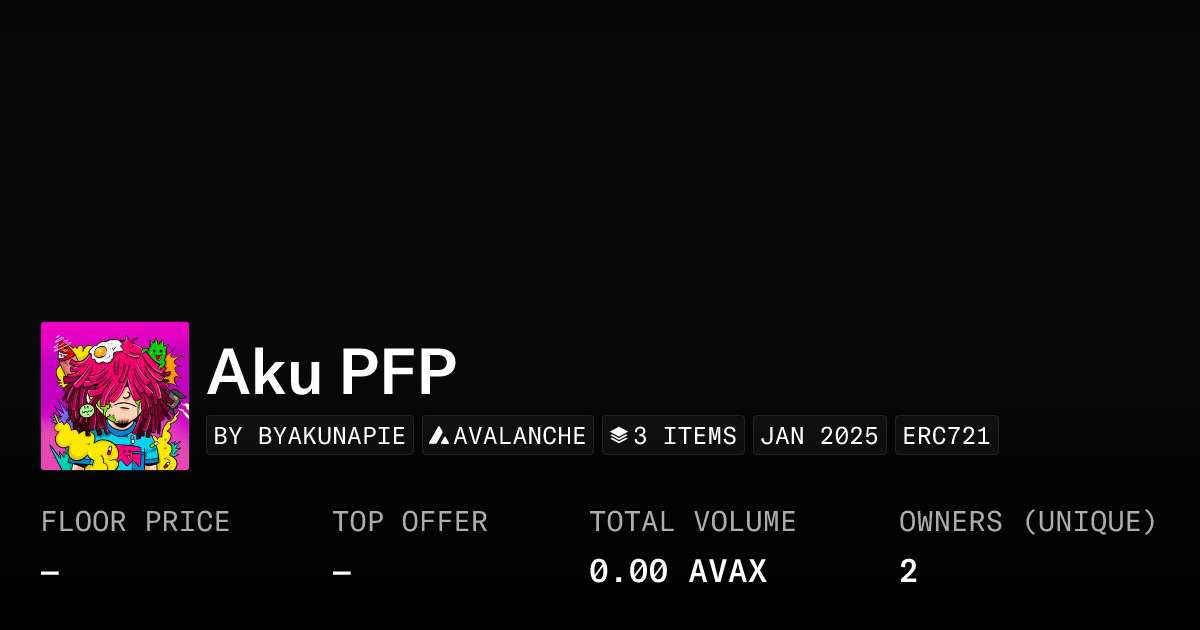 Aku PFP - Collection | OpenSea