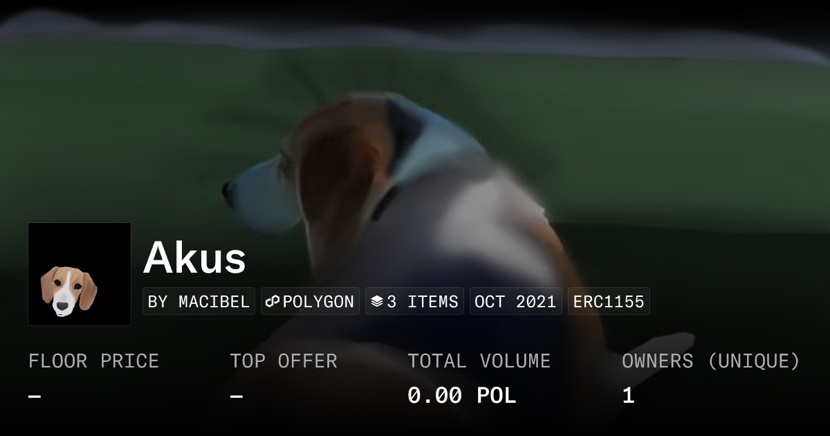 Akus - Collection | OpenSea