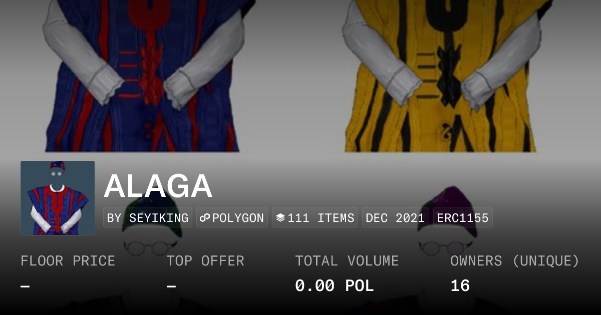 ALAGA - Collection | OpenSea