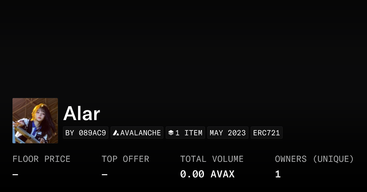 Alar - Collection | OpenSea