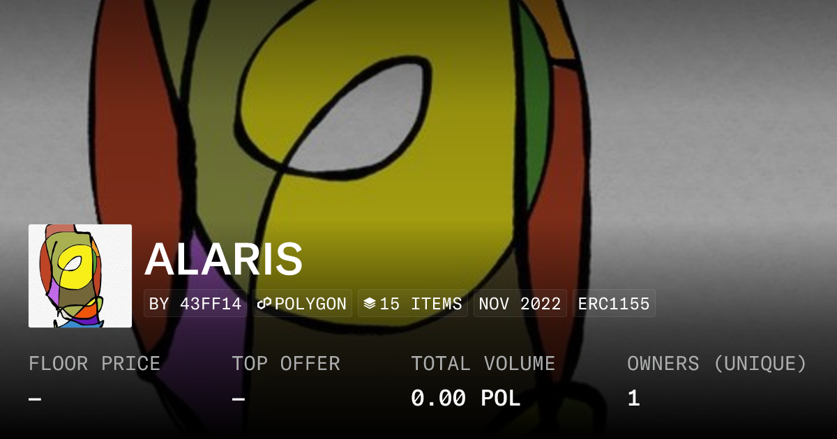 ALARIS - Collection | OpenSea