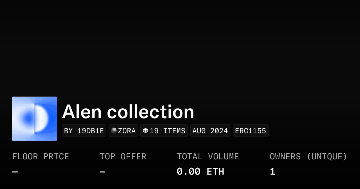 Alen collection - Collection | OpenSea